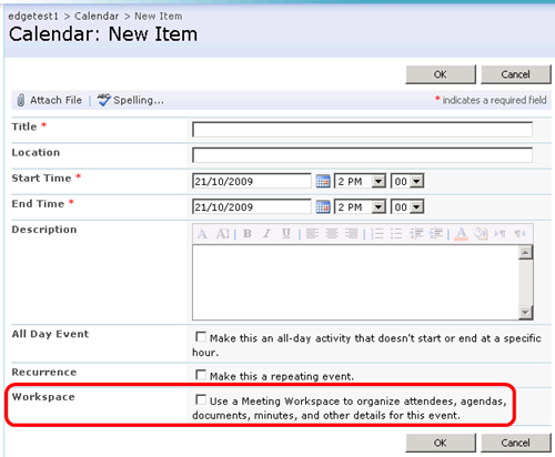 superedge.net: Disabling workspace meeting creation from SharePoint ...